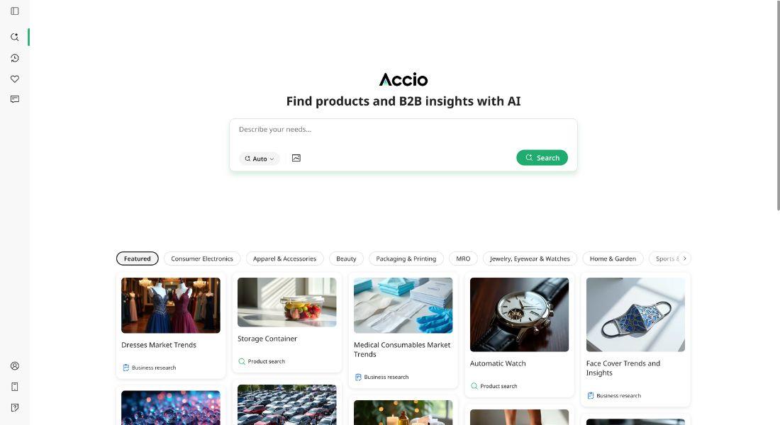 Accio Review: The Ultimate AI-Powered Sourcing Engine for B2B Procurement