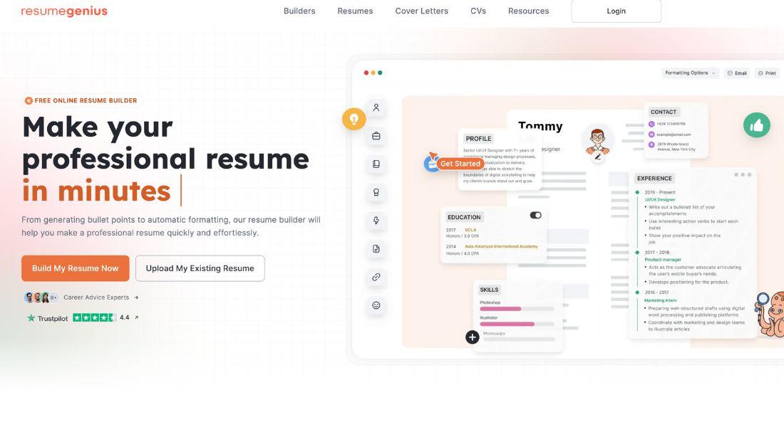 Resume Genius Review Best AI Powered Resume Builder For Job Seekers Resume Genius Review Best AI Powered Resume Builder For Job Seekers